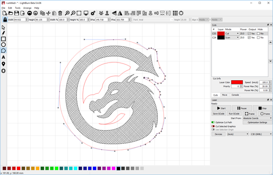 LightBurn Software - LightBurn Core License Key